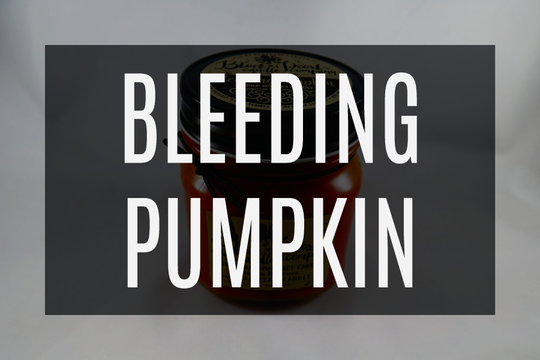 Bleeding Pumpkin – 8 oz Candle with Wood Wick – Cinnamon & Spiced Pump ...